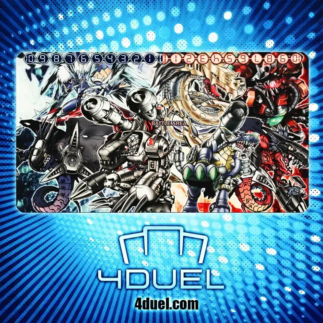Machines Digimons Custom Playmat